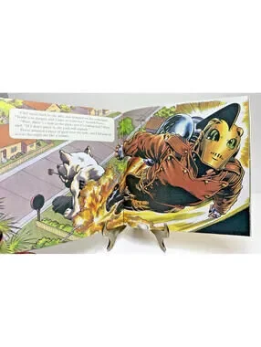 Disney | Other | Vtg The Rocketeer Golden Book Disney 991 Movie Cartoon ...